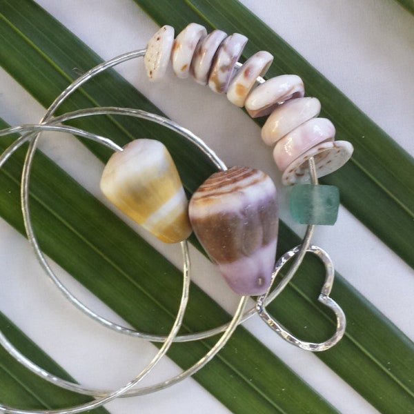 Shell Bangles - Etsy