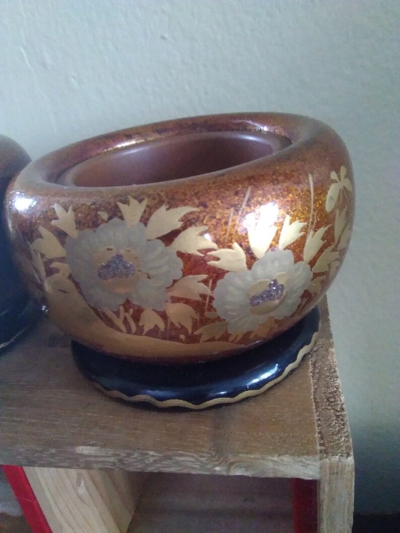 Vintage Japanese Candle Holder Set 2 Original Box Japan - Etsy