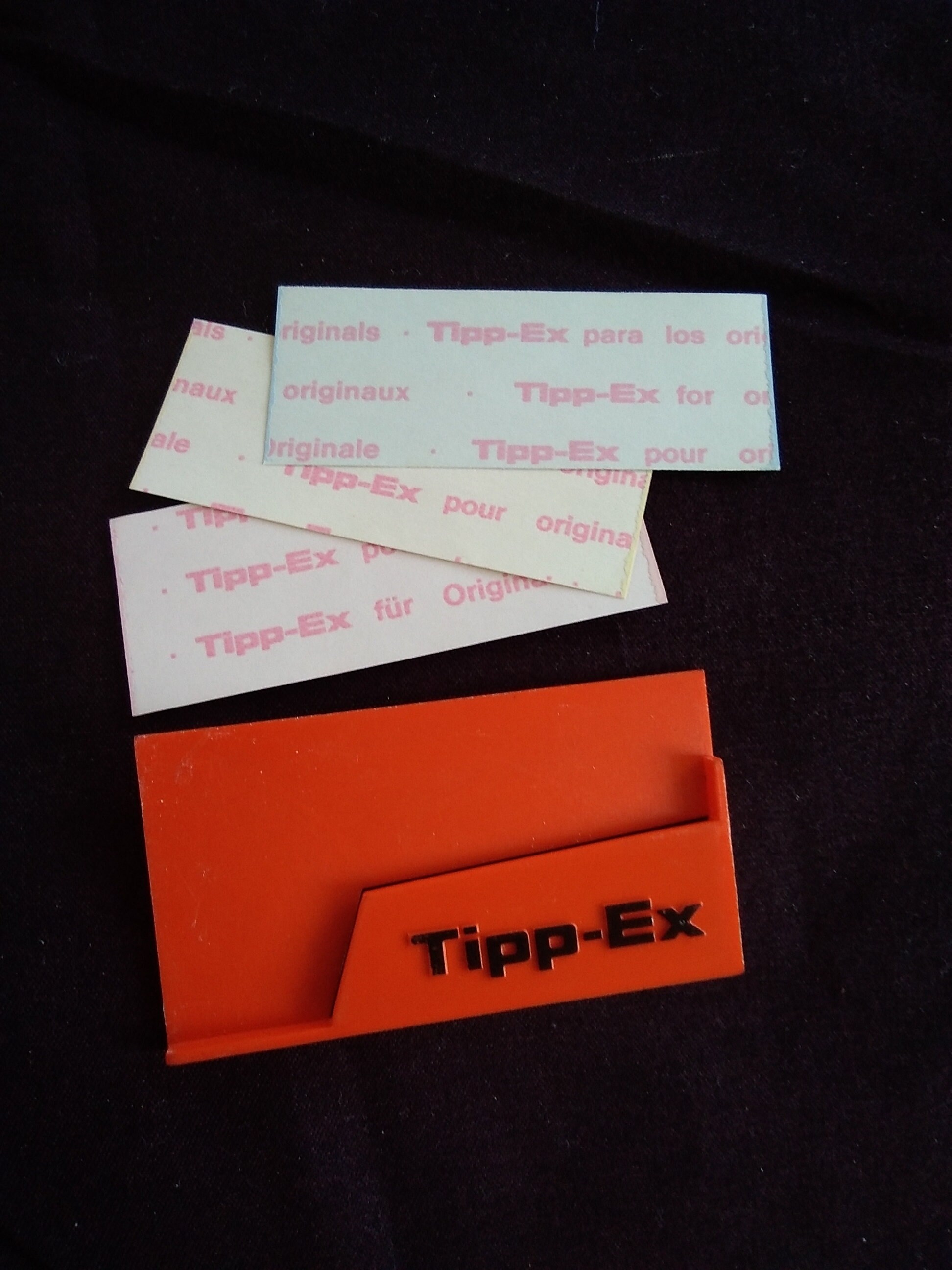 Vintage tipp-ex typewriter correction paper tray tippex holder | Etsy