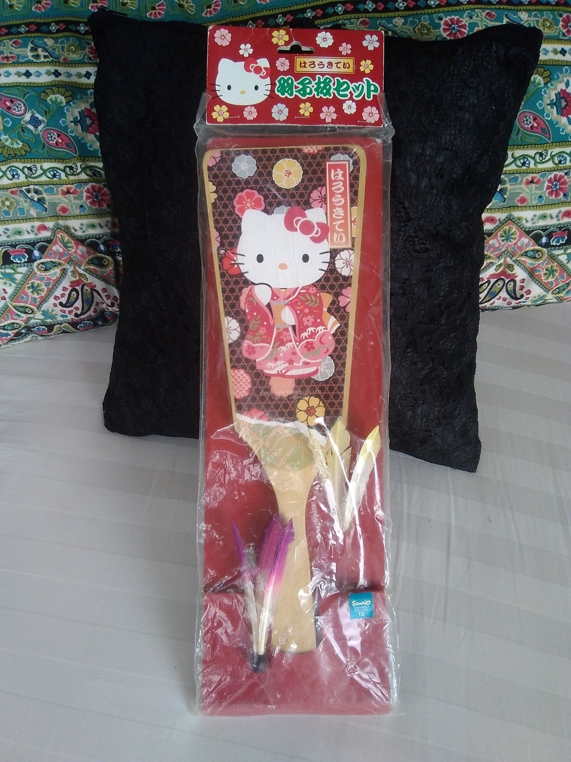 Hello Kitty Vintage Paddle Wood Hagoita Japanese Badminton - Etsy