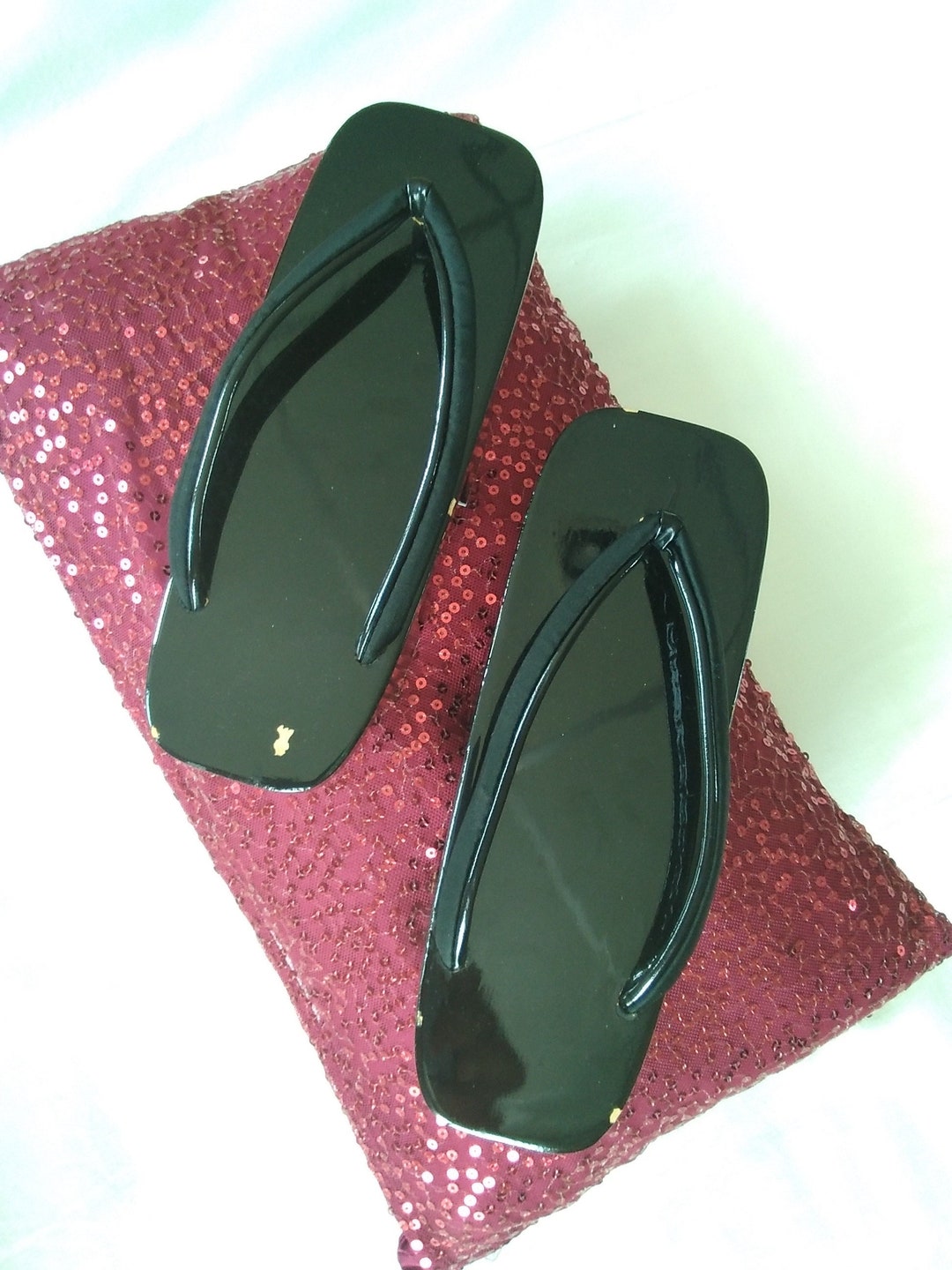 Getas Vintage Japanese Wood Shoes Kimono Sandals Handmade Japan - Etsy