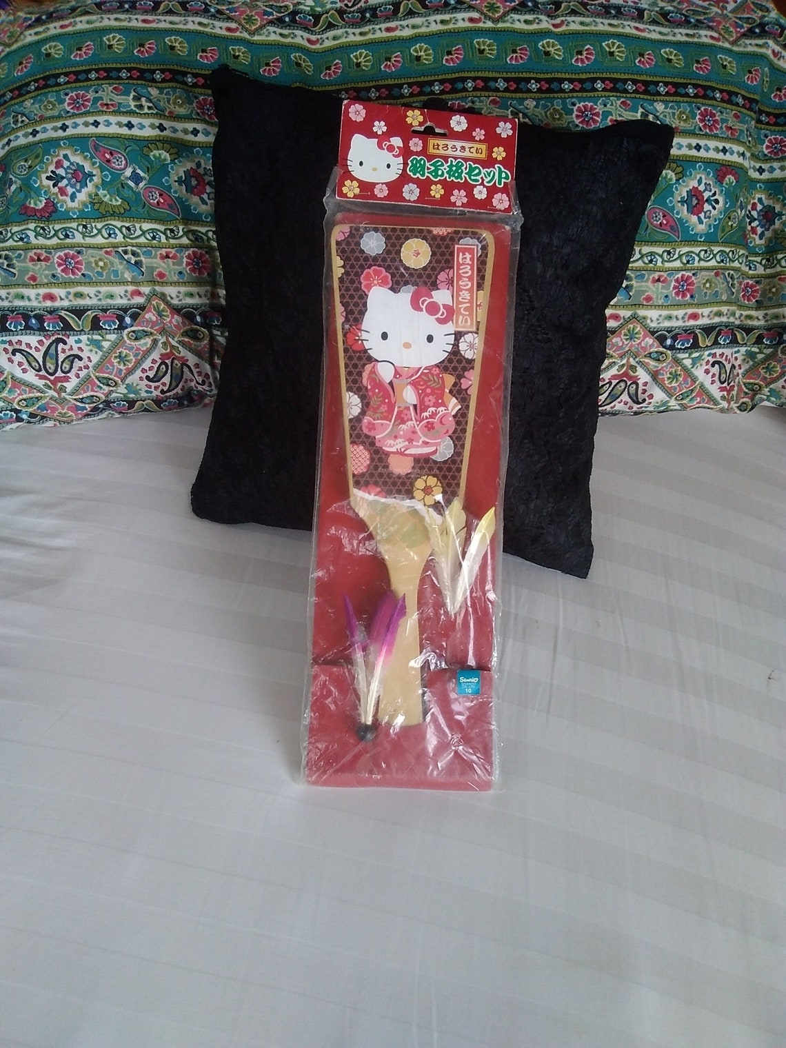 Hello Kitty Vintage Paddle Wood Hagoita Japanese Badminton - Etsy