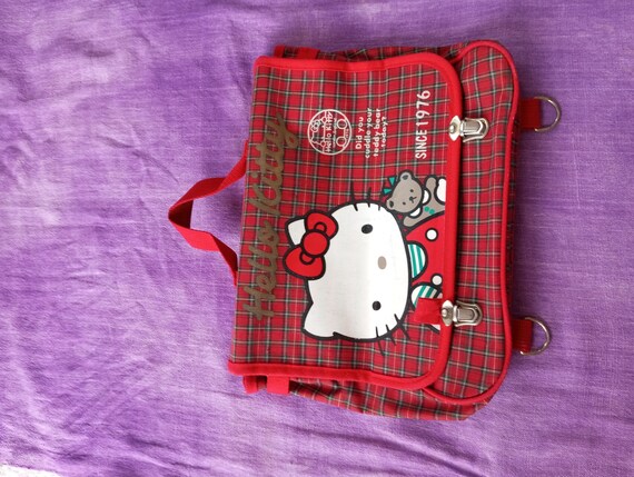hello kitty vintage red bag Sanrio Japan - Gem