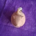 Clay Mouse Bell Rat Japanese Vintage Ceramic Animal Figure Dorei ...