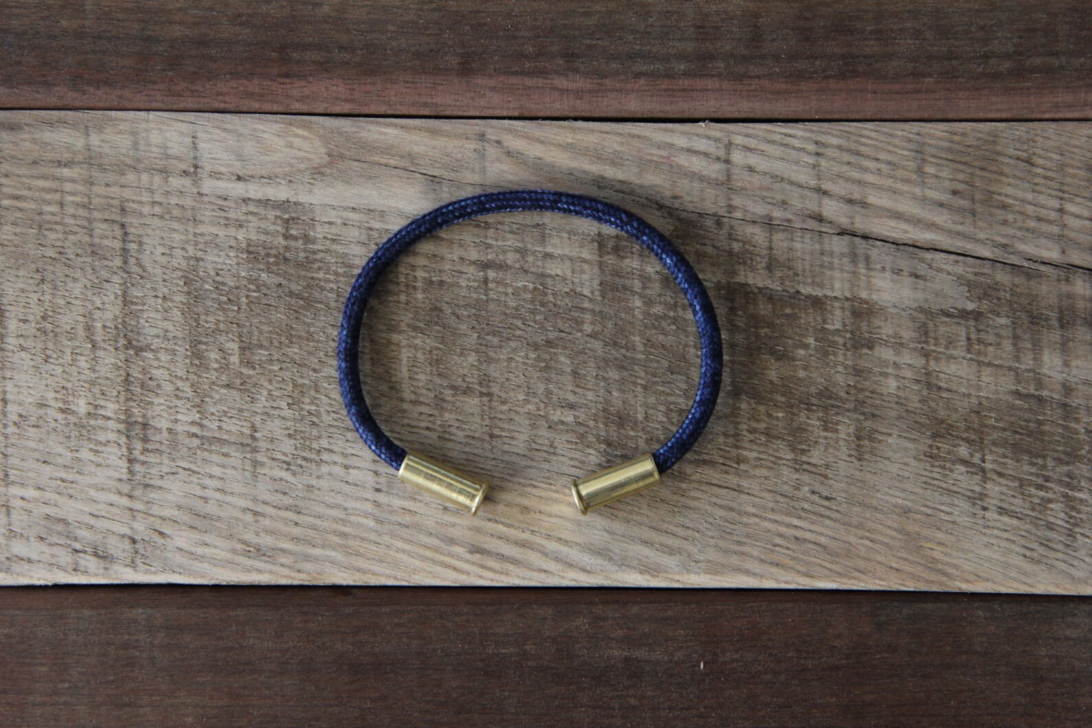 BRZN Recycled .22lr Bullet Casing Tweed Indigo 550 Paracord Bracelet - Etsy