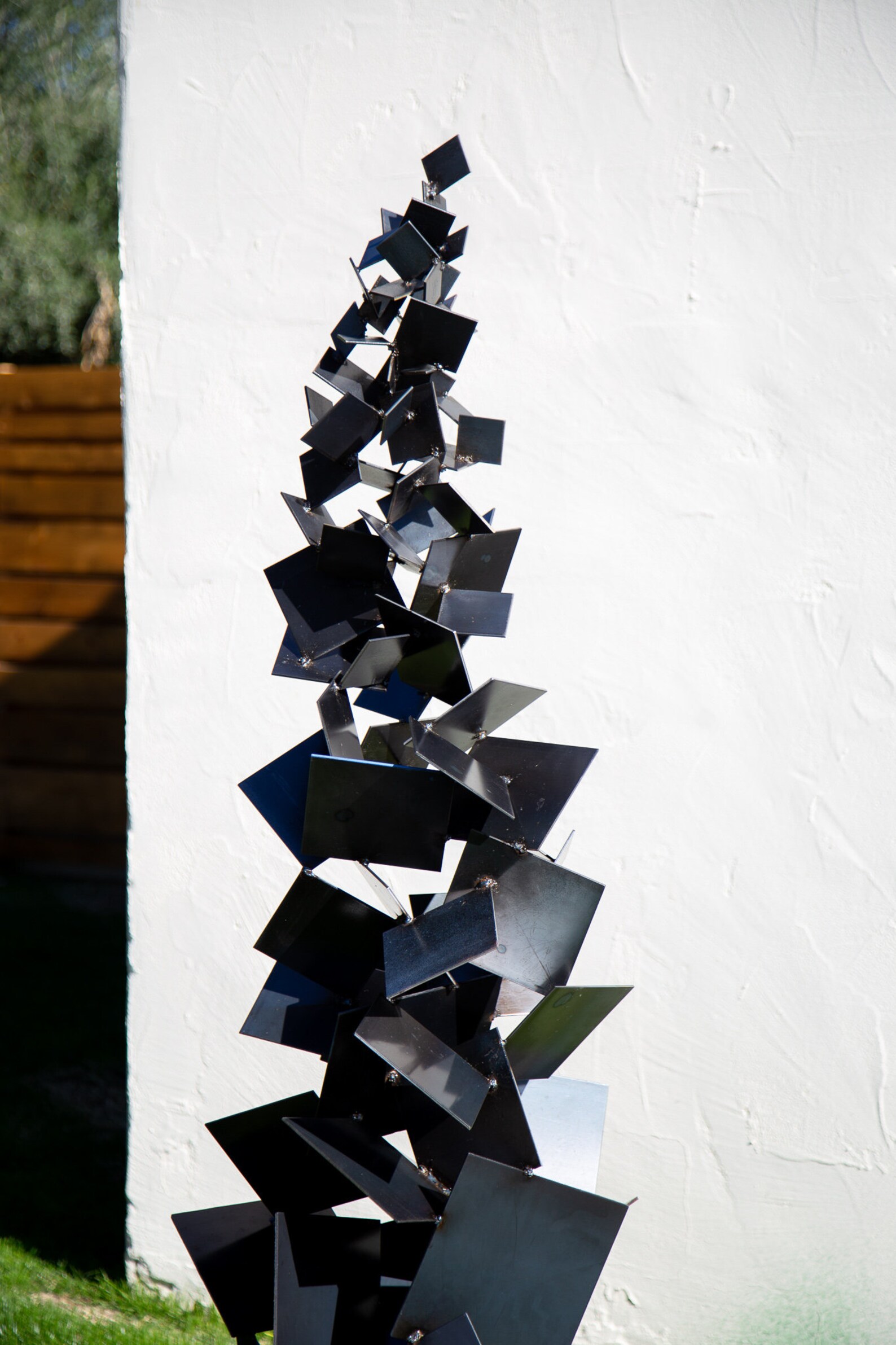 Metal Sculpture Abstract Art Modern Giant Large Outdoor Home Decor ...