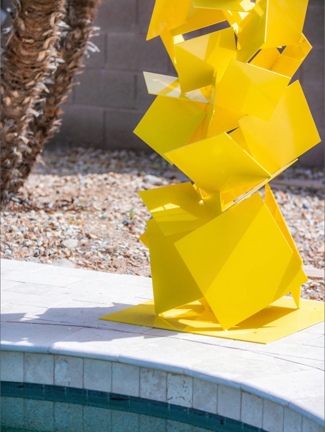 Metal Sculpture Abstract Art Modern Giant Large Outdoor Home Decor ...