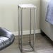 Modern Industrial Metal Plant Stand Accent Pedestal Sokol Table Mid ...