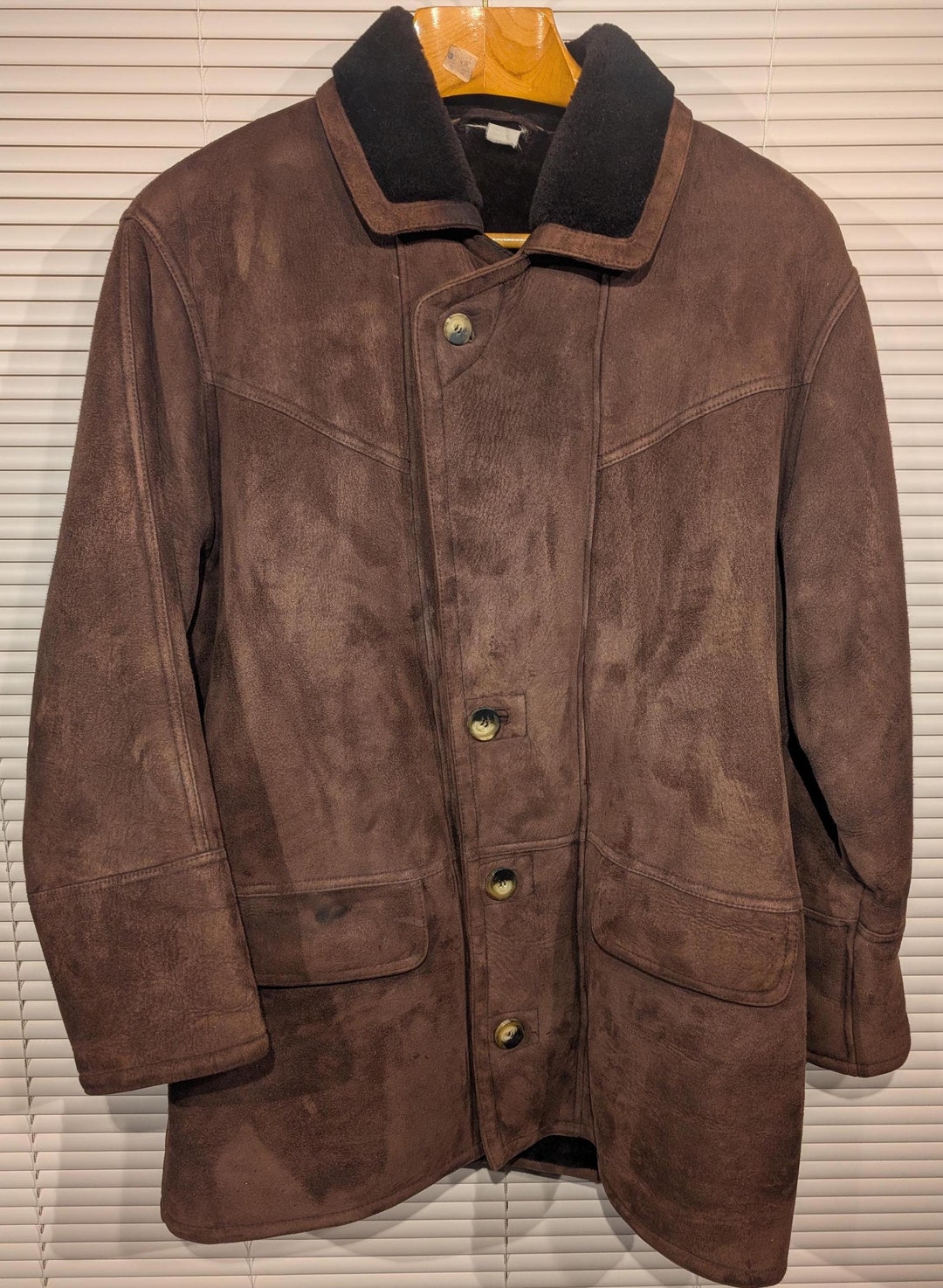 Vintage Orvis Merino Shearling Men's Jacket Size XL - Etsy