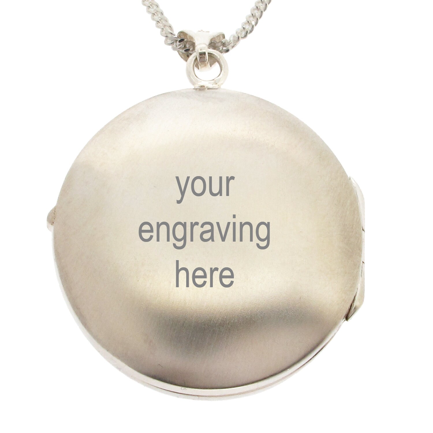 Silver Personalised Locket Tree of Life Pendant or Necklace + Optional ...