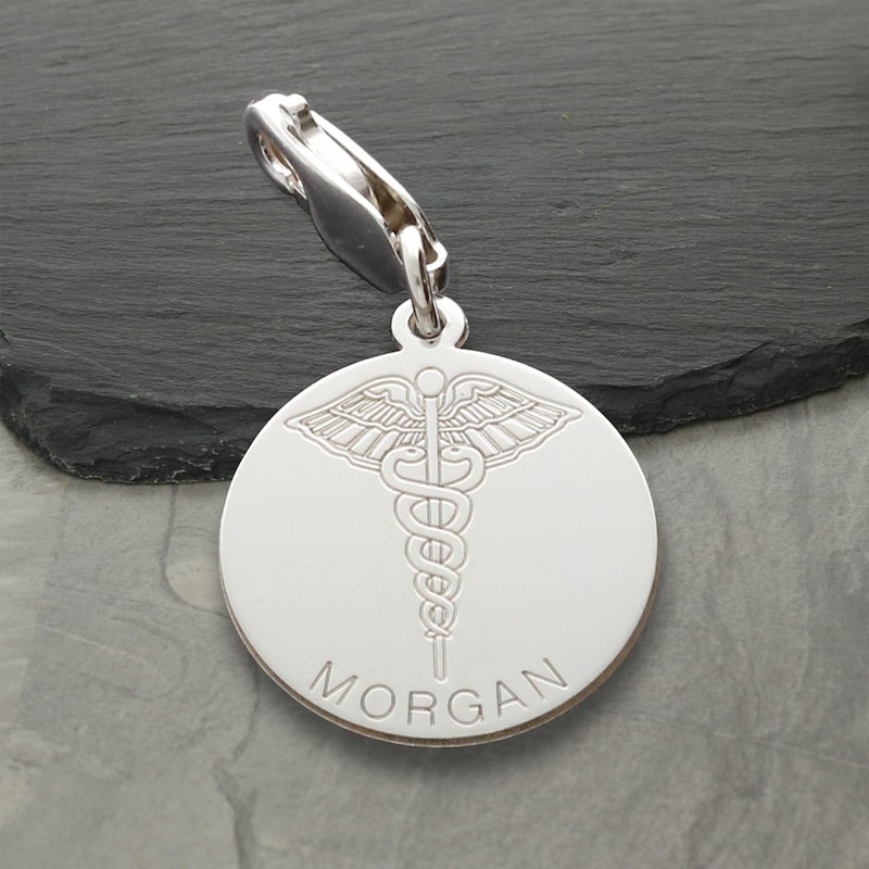 Medical Alert Charm - Etsy