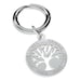Silver Tree of Life Keyring With Personalised Names - Sterling Silver ...