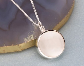 Custom Engraved Ashes Pendant or Necklace Sterling Silver | Etsy