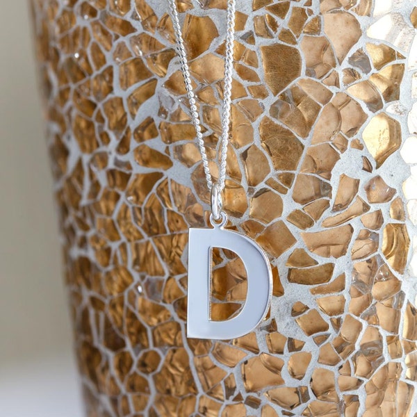 Letter Pendant - Etsy