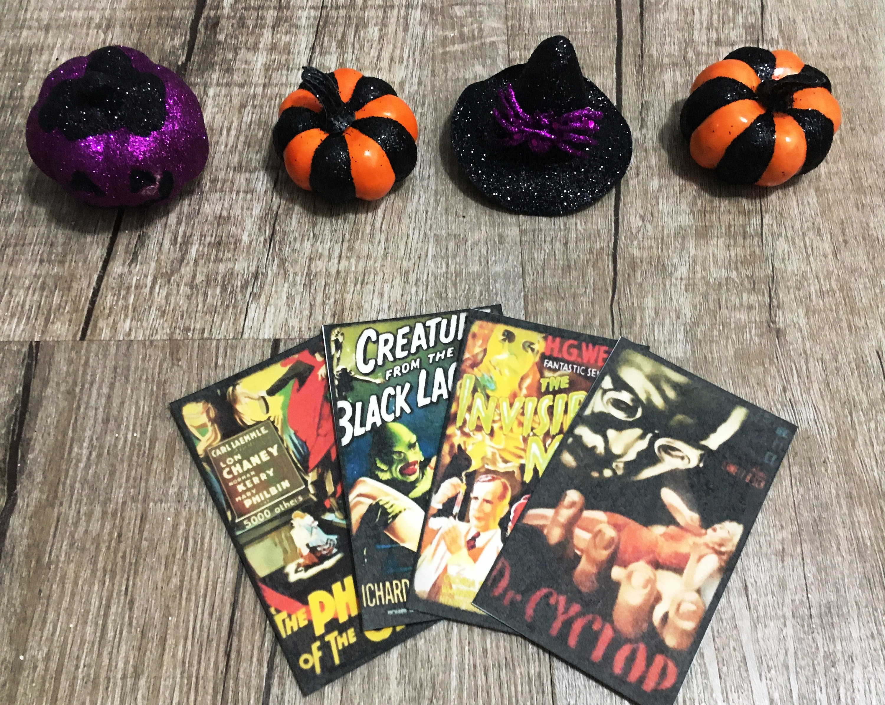 Vintage Horror Movie Poster Magnets, Halloween Magnets, Retro Fridge ...
