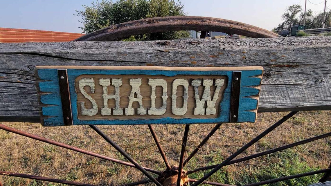 Horse Stall / Stable Sign 6 Letter Sign Rustic 3D Horse Stall - Etsy