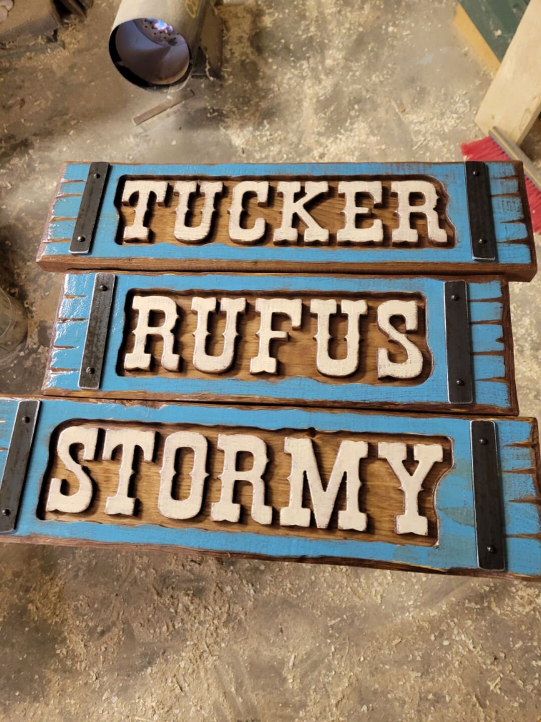 Horse Stall / Stable Sign 4 or 5 Letter Sign Rustic Horse Stall Sign ...
