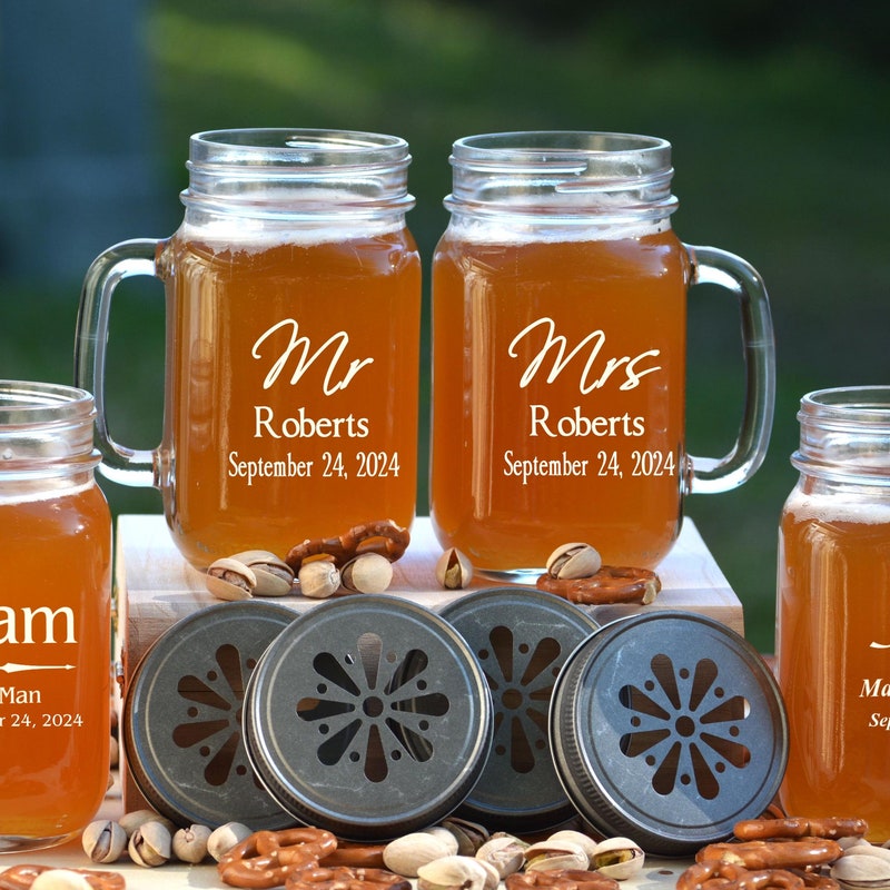 Custom Mason Jar - Etsy