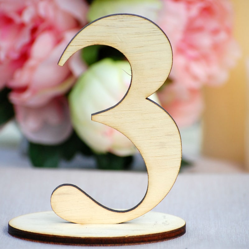 Table Numbers Rustic - Etsy