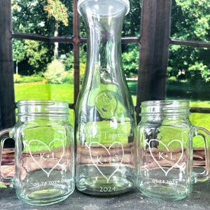 Custom Mason Jar Mugs: Perfect Wedding Gift for the Happy Couple ...