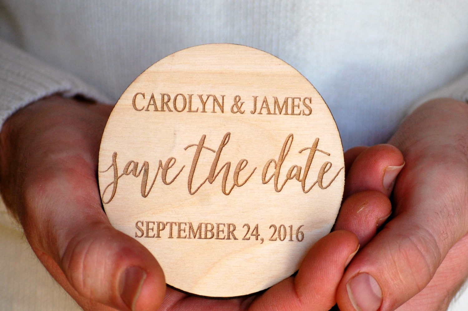 Wedding Save the Date Magnets Personalized Elegant Wedding Invitation ...