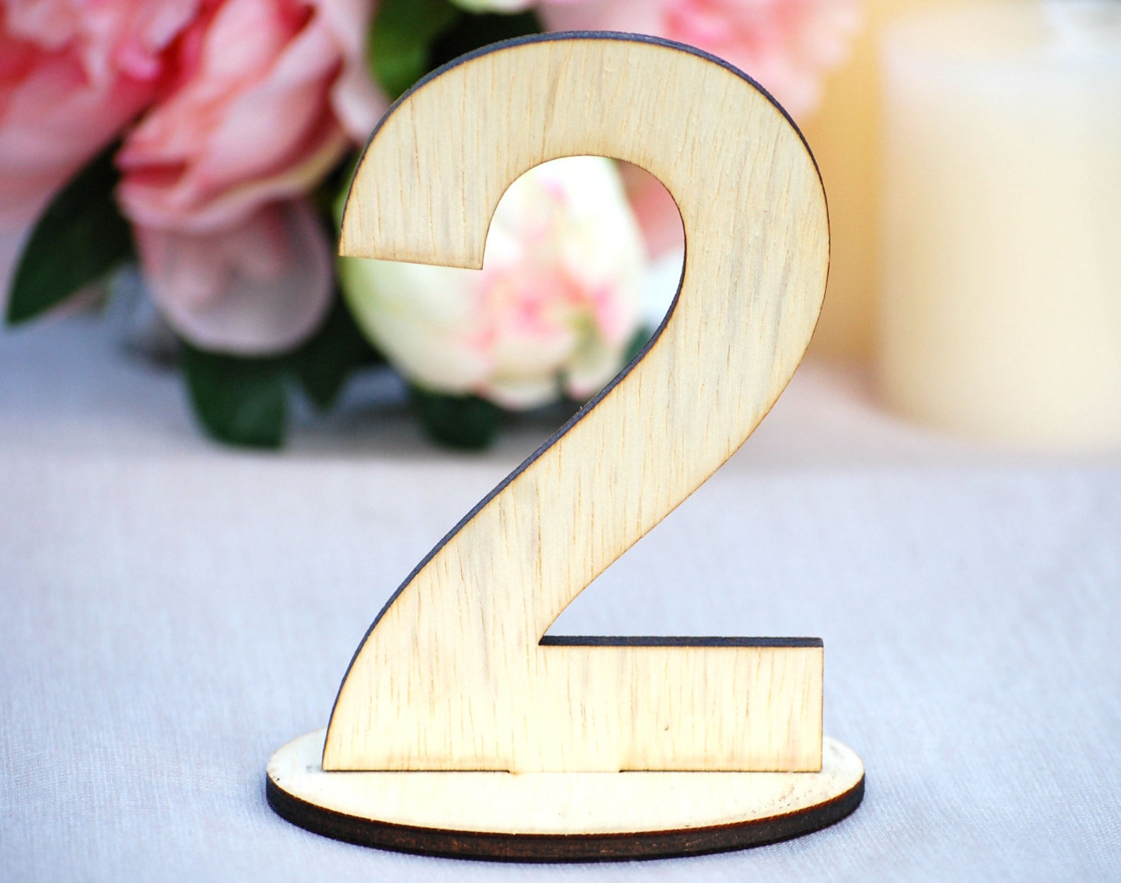 Wedding Table Numbers Wood Table Numbers for Wedding - Etsy