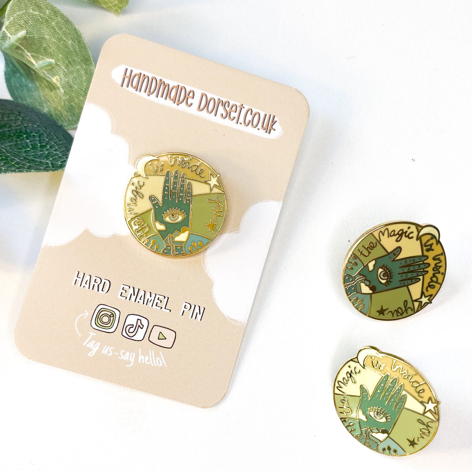 Spiritual Enamel Pininspirational Giftsmotivational - Etsy