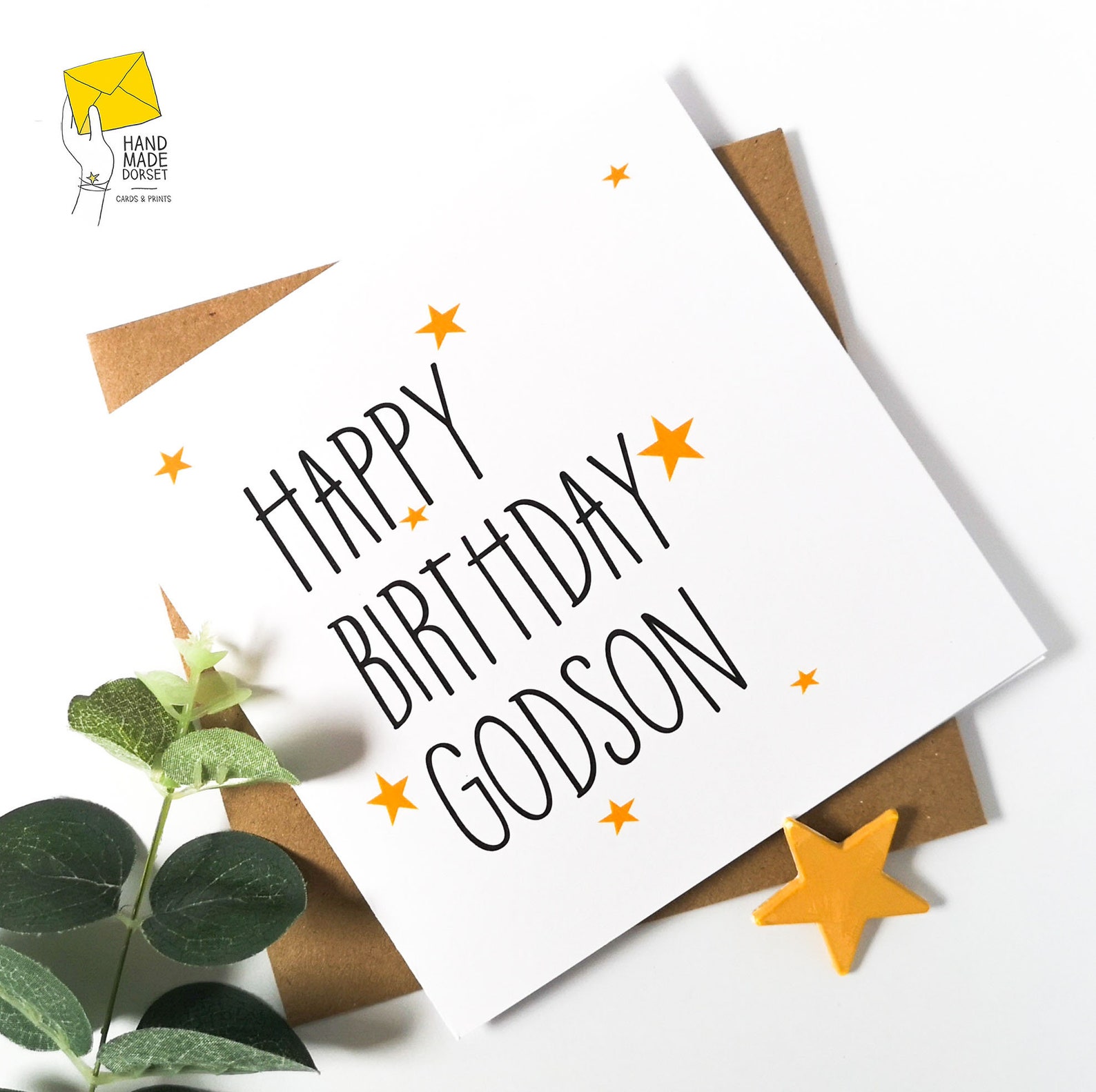 Card for Godsongodson Cardbirthday Card for Godson Happy - Etsy