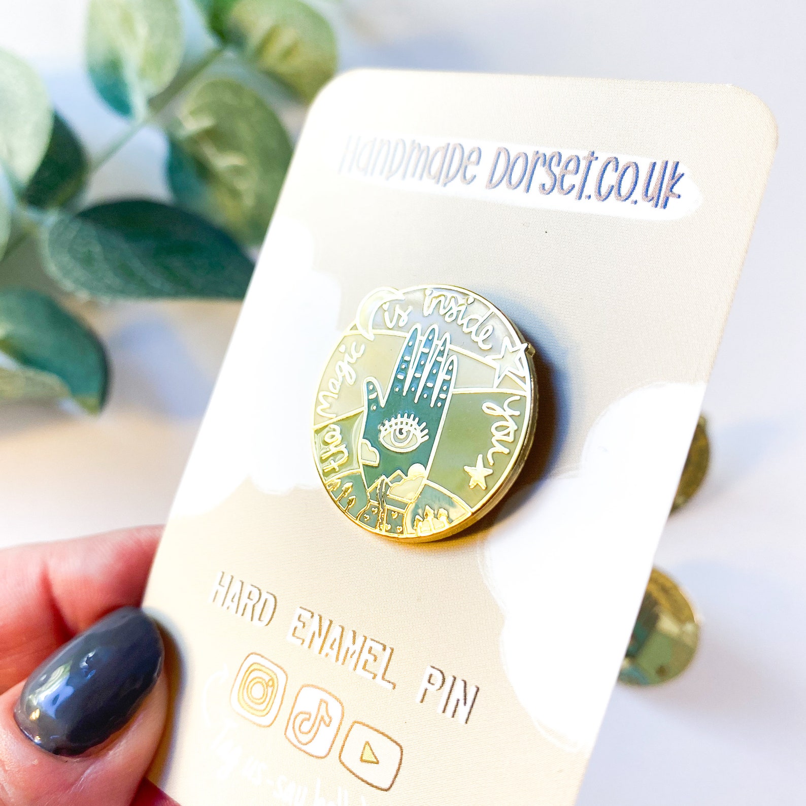 Spiritual Enamel Pininspirational Giftsmotivational - Etsy