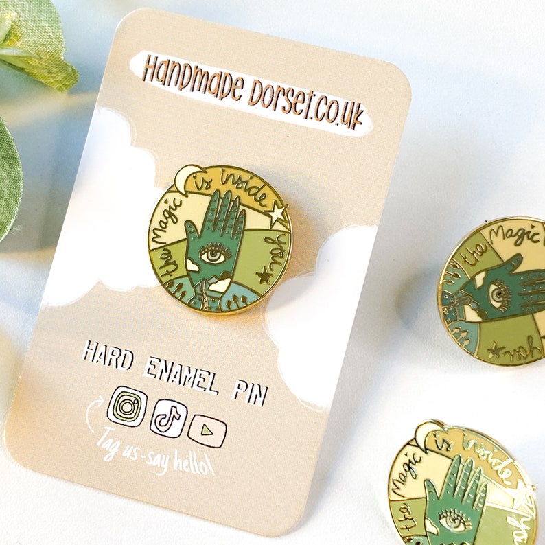 Spiritual Enamel Pininspirational Giftsmotivational - Etsy