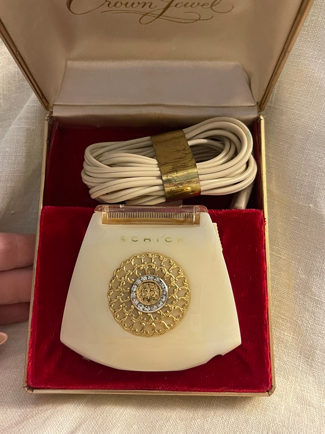Vintage Crown Jewel Ladie’s Razor by Schick - Etsy