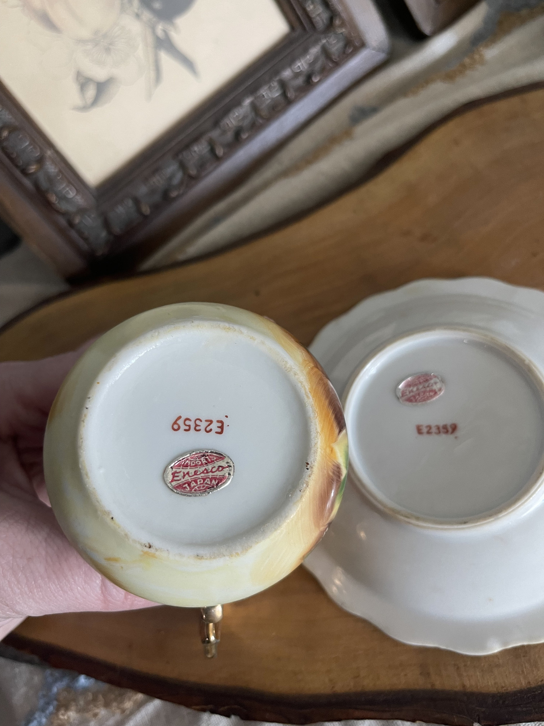 Vintage Enesco Japan Small Pitcher and Vase - Etsy