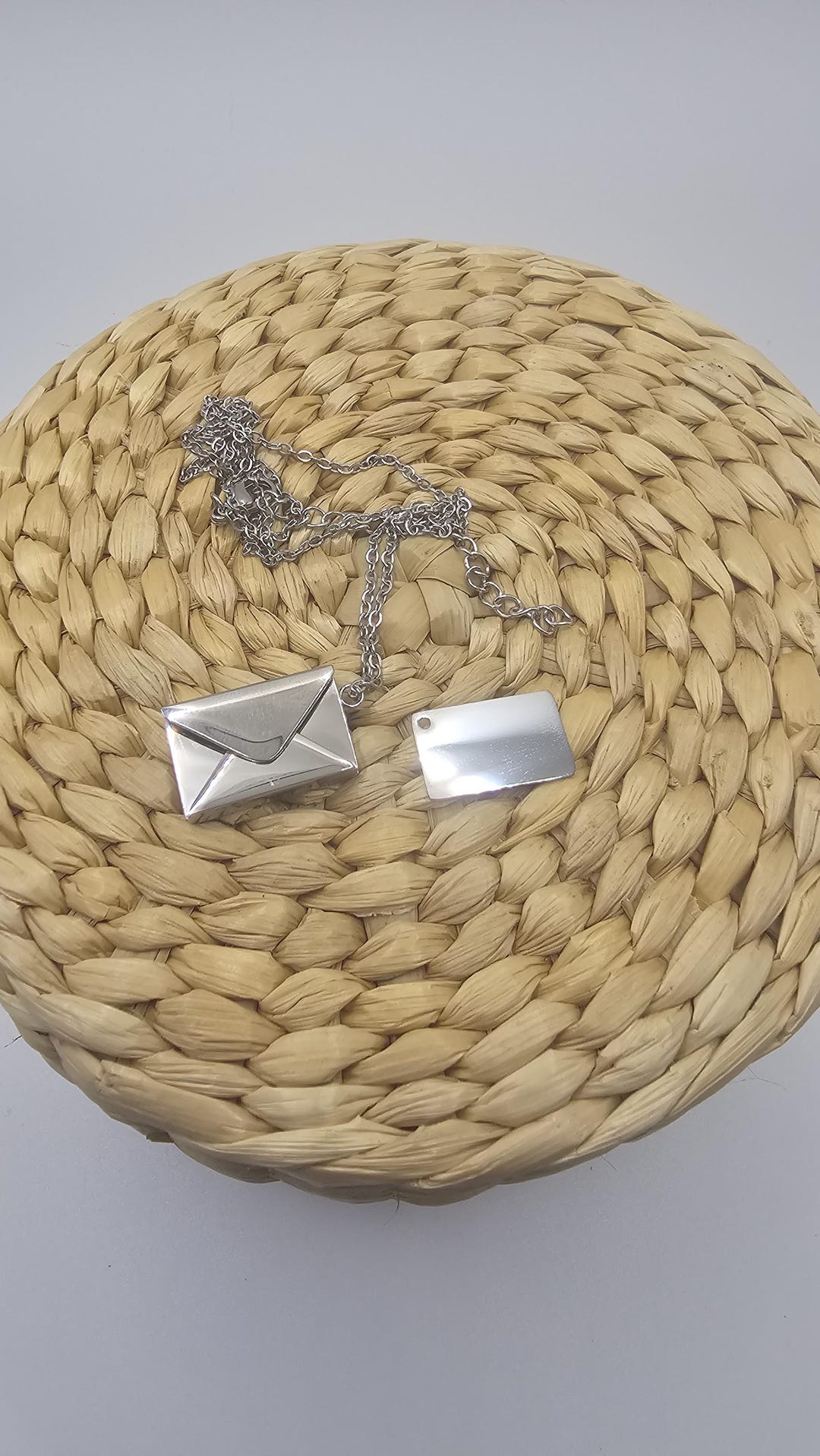 Secret Message Envelope Necklace - Etsy