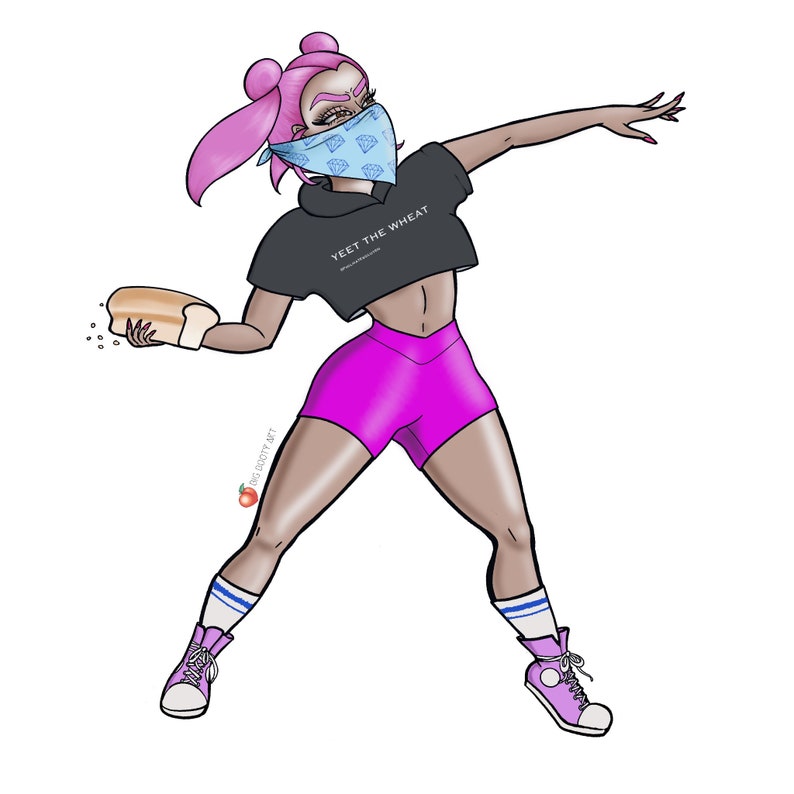 Yeet the Wheat Sticker - Etsy