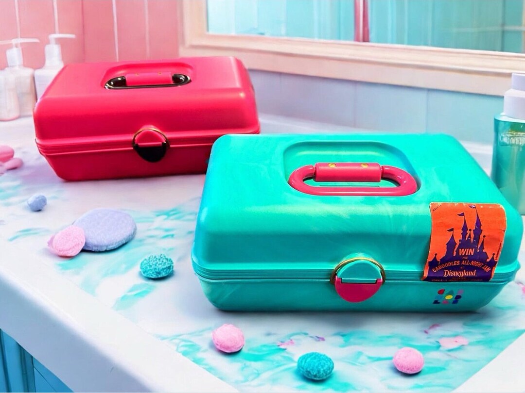Two NEW Vintage Caboodles “on-the-go-girl” Organizers, C1992. - Etsy