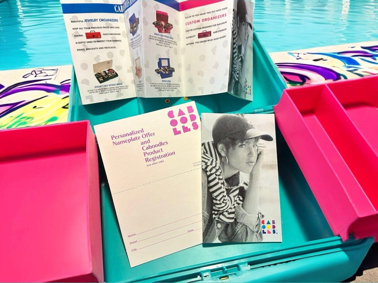 Two NEW Vintage Caboodles “on-the-go-girl” Organizers, C1992. - Etsy