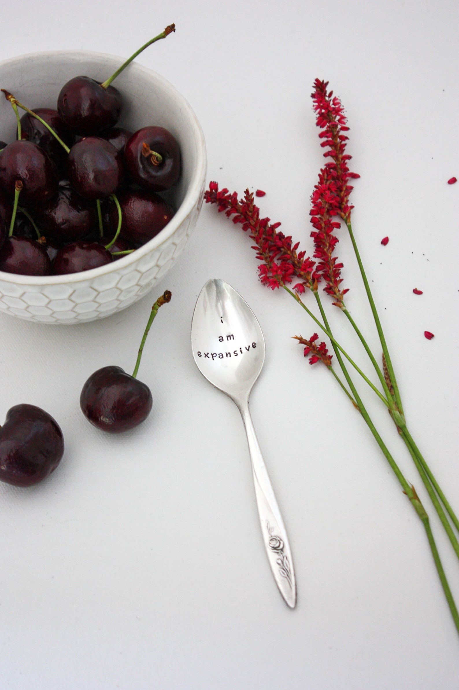 I Am Expansive Stamped Spoon Positive Affirmations Self-care | Etsy