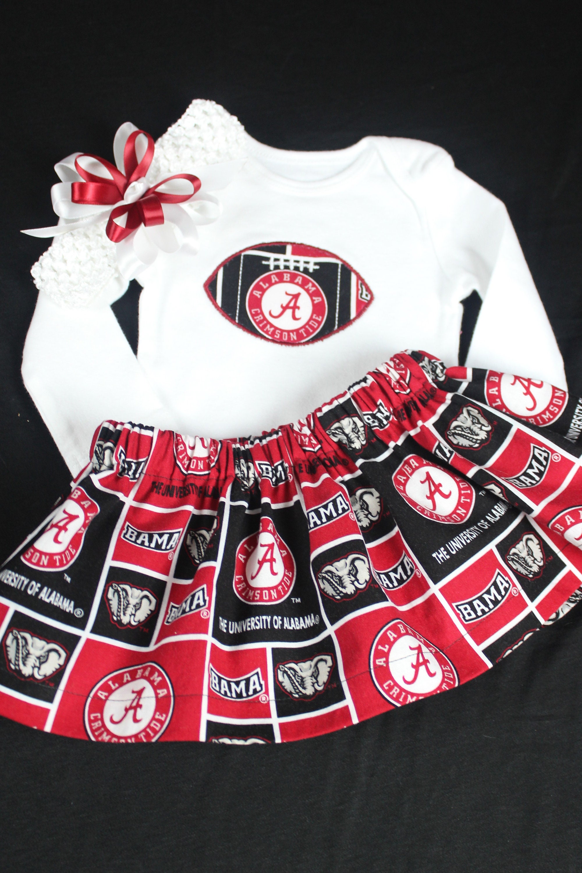 Alabama girl's 3pc Bodysuit set | Etsy
