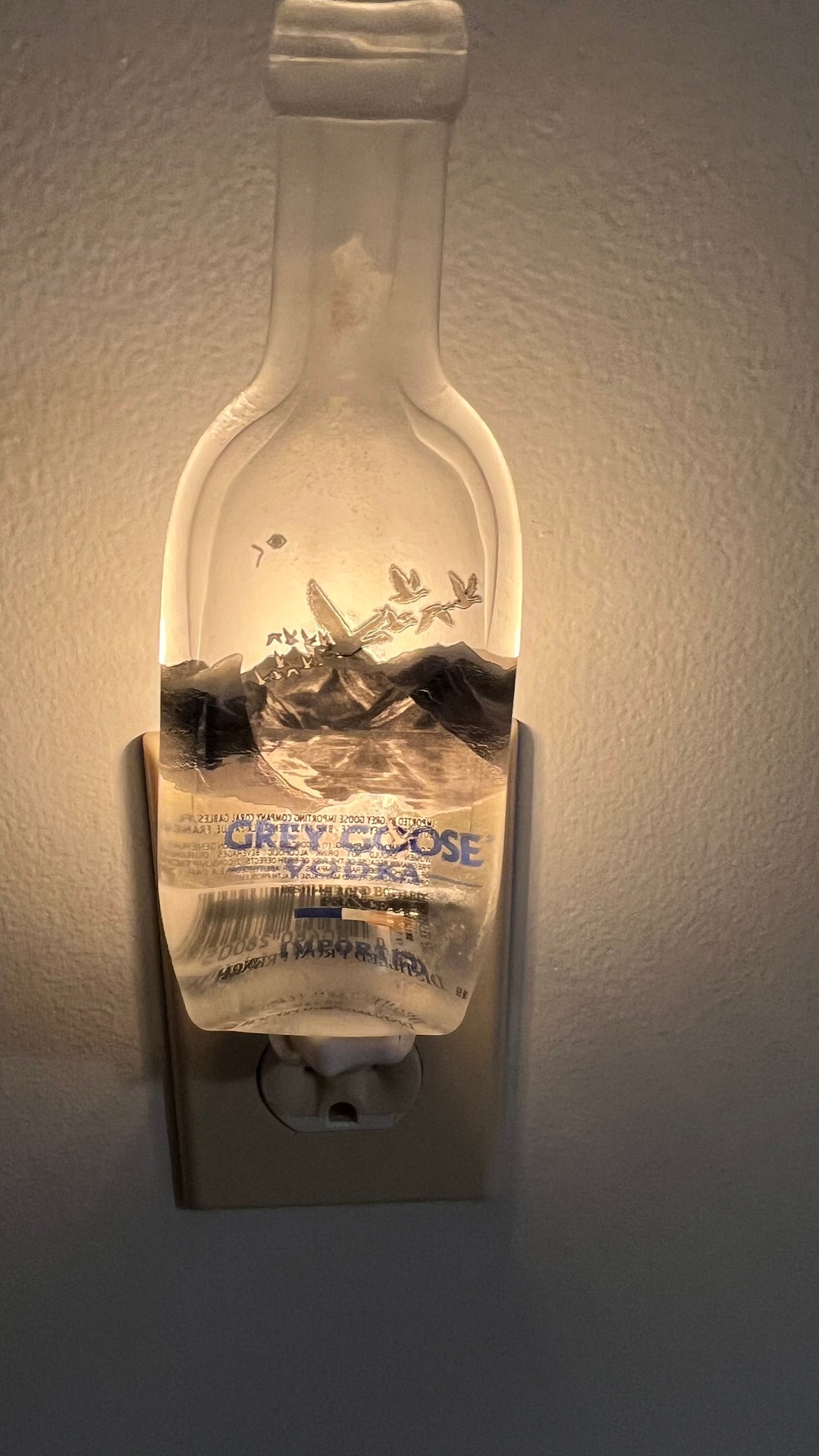 Grey Goose Night Light - Etsy