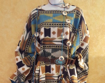 Native American Poncho | Etsy