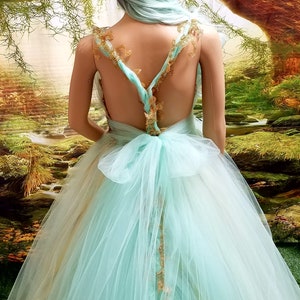 Custom Order - Chloe Ethereal Fairy Nymph 3 Piece Mint Green Tulle ...