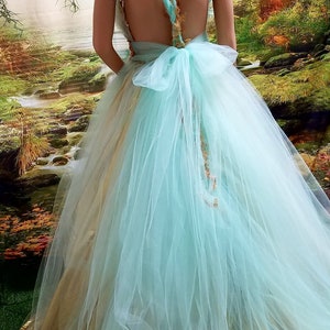 Custom Order - Chloe Ethereal Fairy Nymph 3 Piece Mint Green Tulle ...