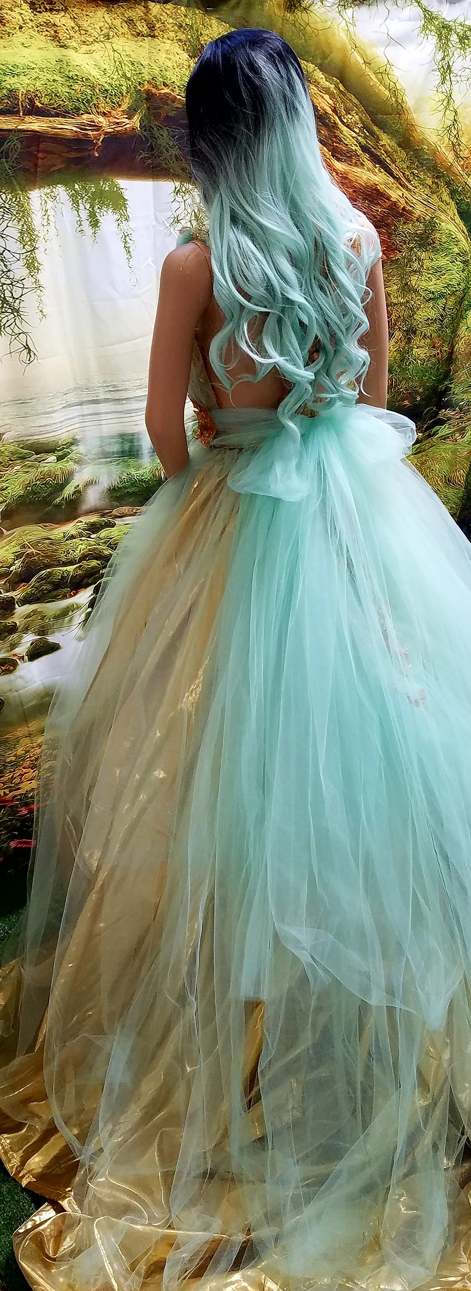 Custom Order - Chloe Ethereal Fairy Nymph 3 Piece Mint Green Tulle ...