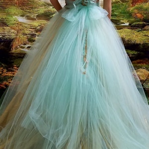 Custom Order - Chloe Ethereal Fairy Nymph 3 Piece Mint Green Tulle ...