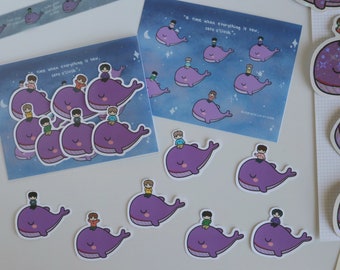 Borahae Sticker - Etsy