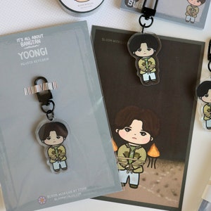 SUGA Yoongi D2 AGUST D Daechwita Keychain - It's All About Bangtan ...