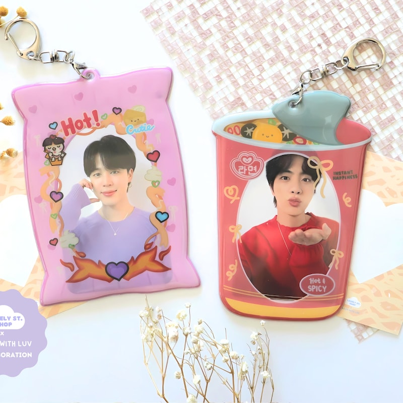 Noodle Keychain - Etsy