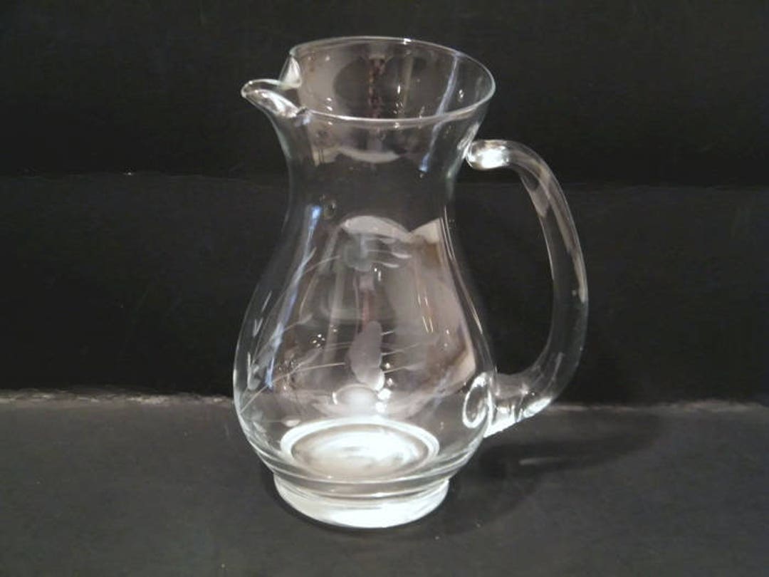 Princess House Pitcher Classic Heritage Pattern With One Deep Scratch ...