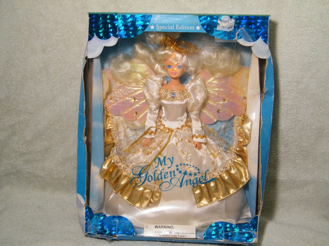 My Golden Angel Doll in Original Box by JPI, Vintage 11.5 Inch Doll ...