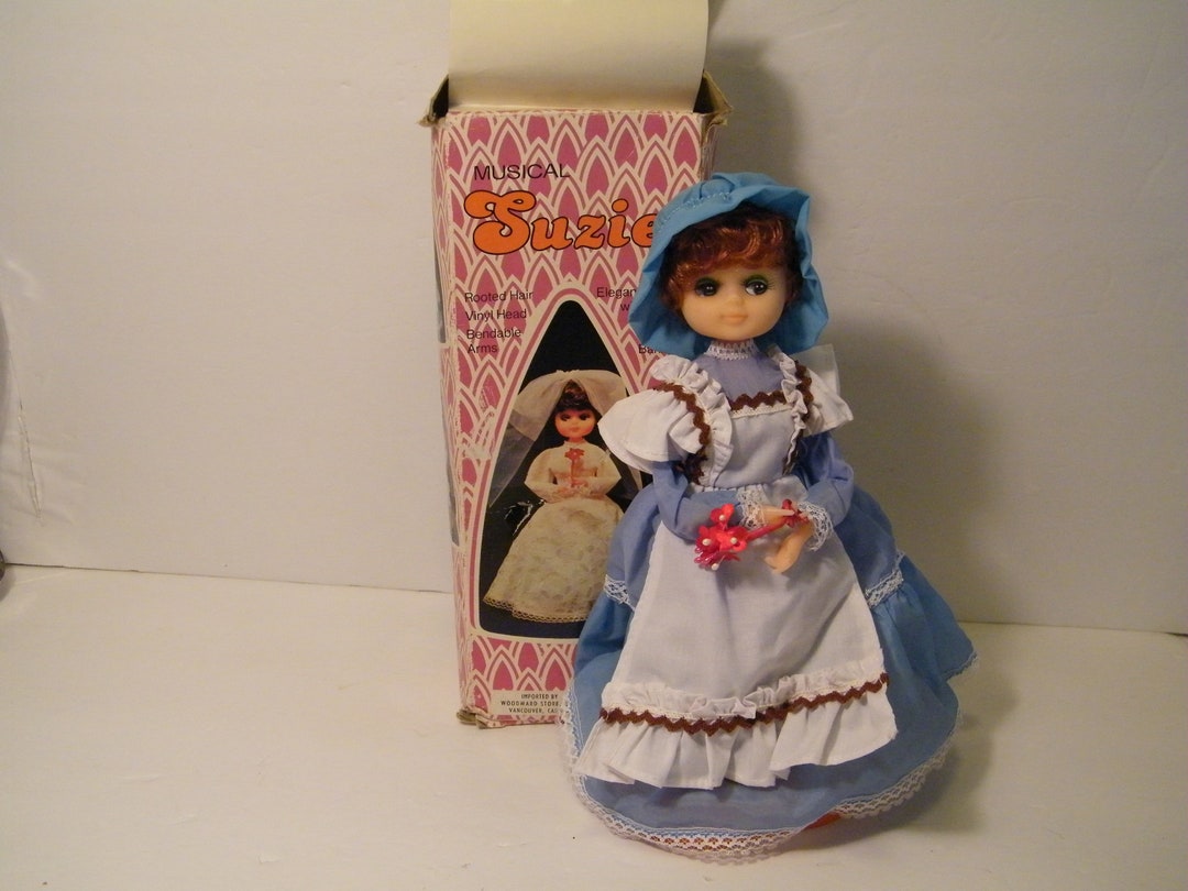 Vintage Musical Suzie Doll Made in Hong Kong for Woodward Canada, New ...